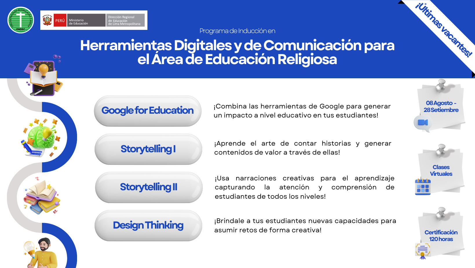 PROGRAMA EN HERRAMIENTAS DIGITALES Y DE COMUNICACIÓN 2023 - ONDEC
