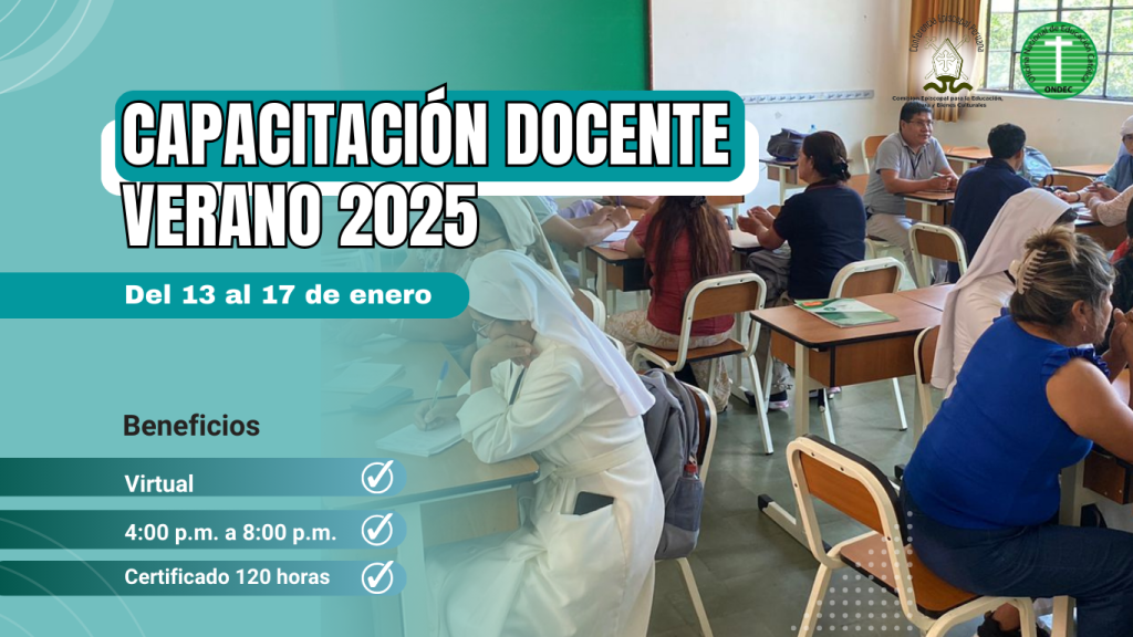 CAPACITACIÓN DOCENTE VERANO 2025 - ONDEC
